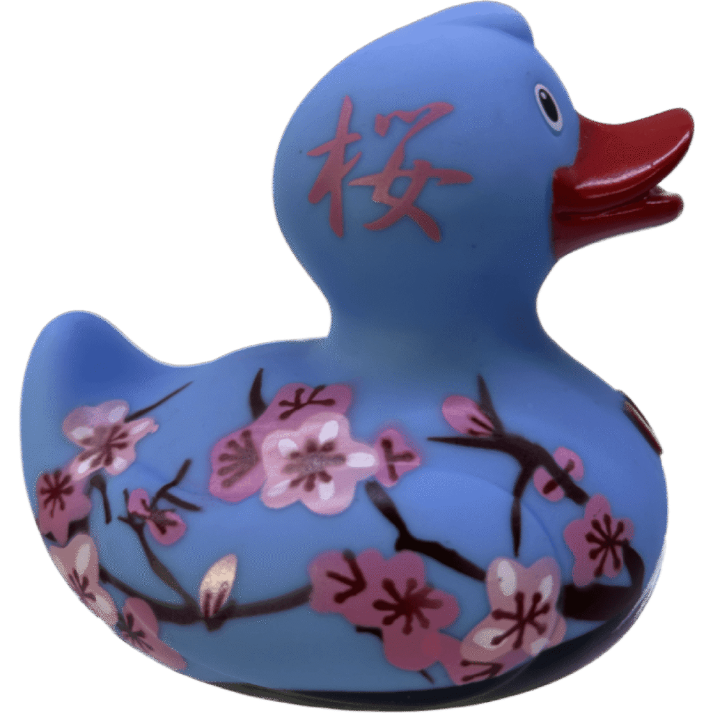 Bud Luxury Cherry Blossom Rubber Duck - JustDucks