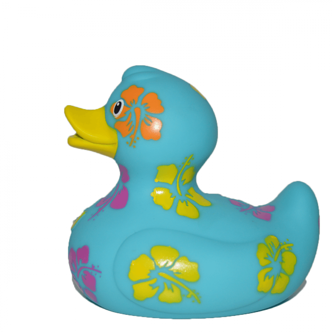 BUD Luxury Hawaiian Rubber Duck - JustDucks