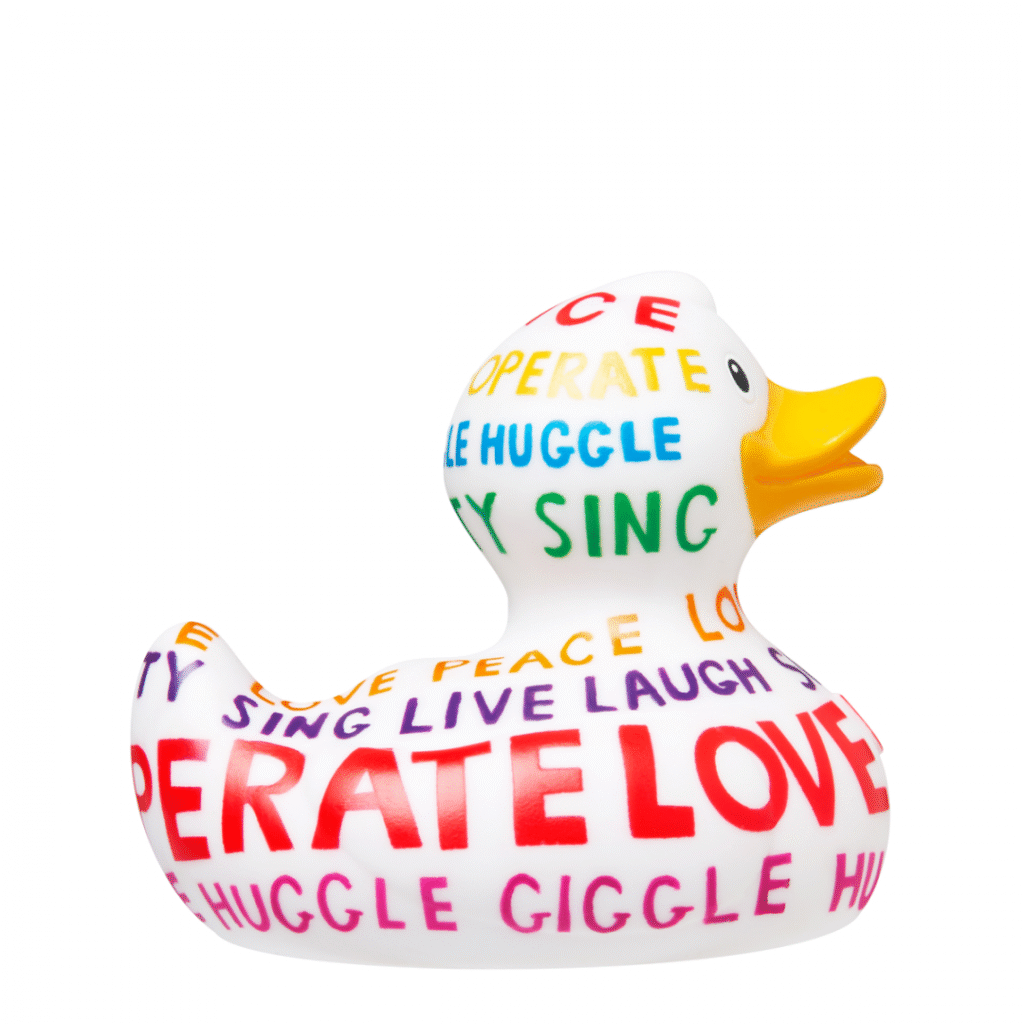 BUD Luxury Positive Poem Rubber Duck - JustDucks