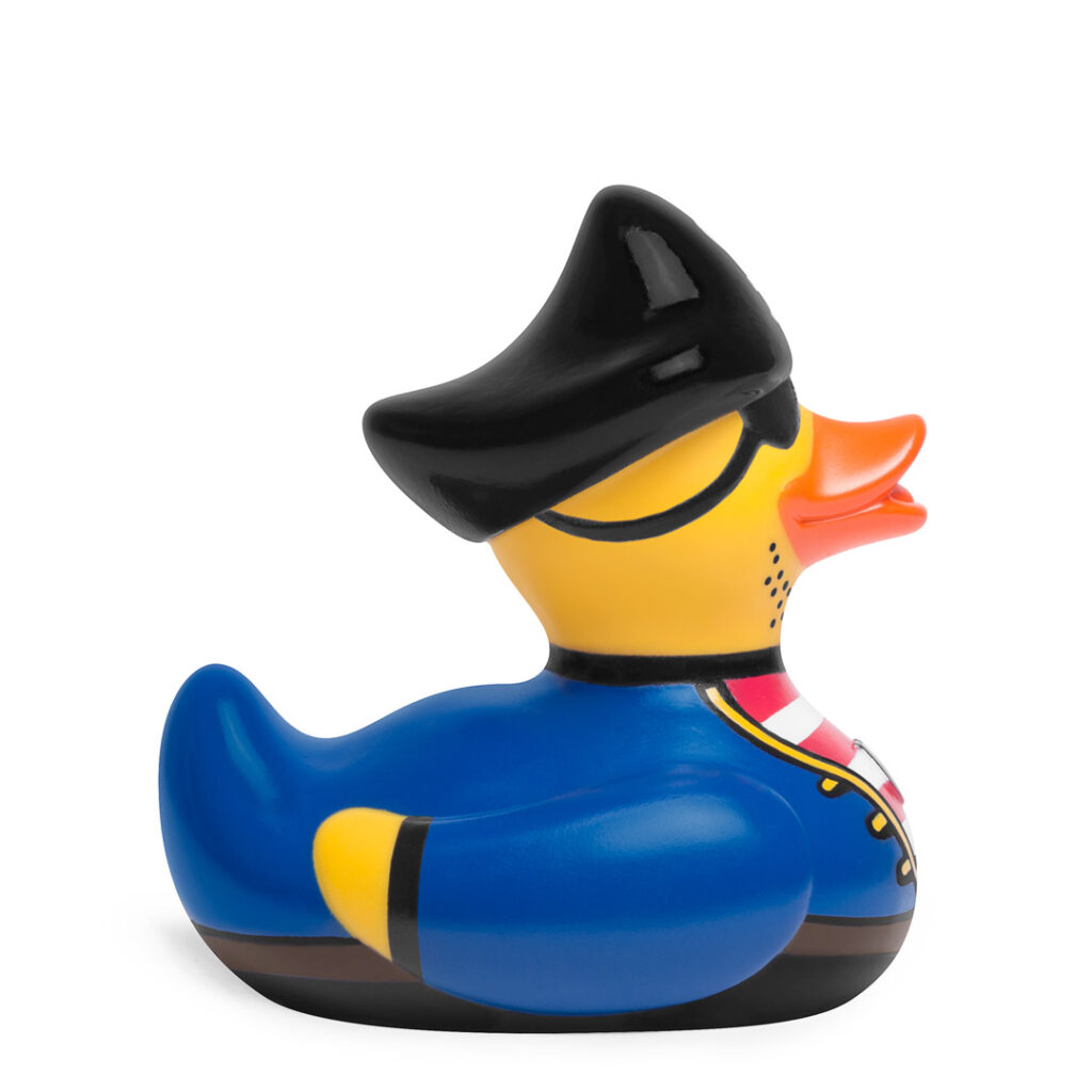 BUD Mini Deluxe Punk Rocker Rubber Duck - JustDucks