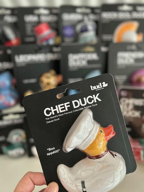 BUD Deluxe Chef Rubber Duck - JustDucks