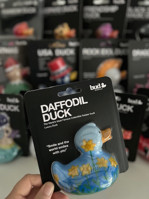 BUD Luxury Daffodil Rubber Duck - JustDucks