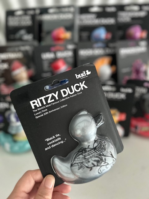 BUD Luxury Ritzy Rubber Duck - JustDucks