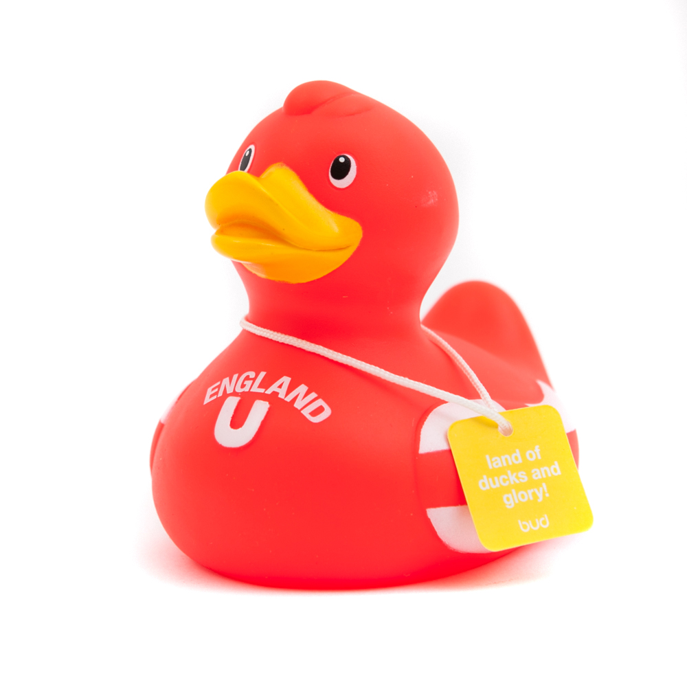 BUD Luxury England Rubber Duck - JustDucks
